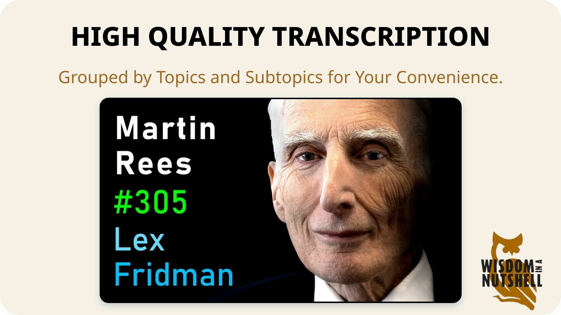 Martin Rees: Black Holes, Alien Life, Dark Matter, and the Big Bang ...