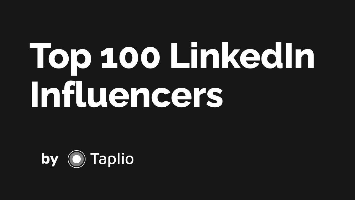 The 100 Best Linkedin Influencers