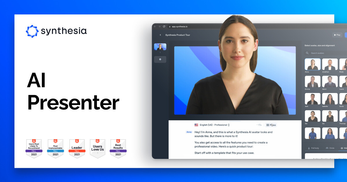 What is an AI presenter? | Synthesia Glossary