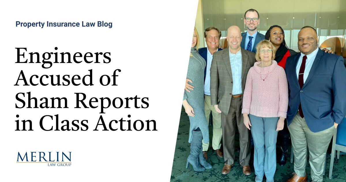 Engineers Accused of Sham Reports in Class Action | Property Insurance ...