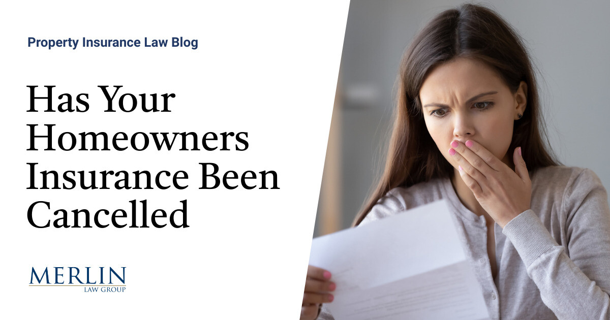Has Your Homeowners Insurance Been Cancelled? What California’s One ...
