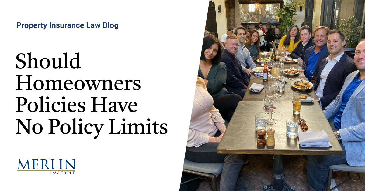 Should Homeowners Policies Have No Policy Limits? | Property Insurance ...