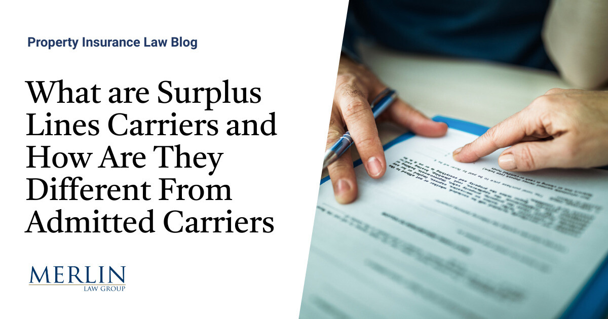 What are Surplus Lines Carriers and How Are They Different From ...