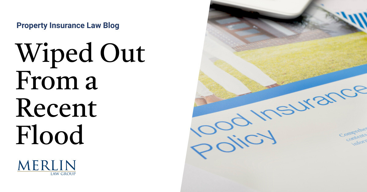 Wiped Out From a Recent Flood? The Constructive Total Loss Doctrine ...