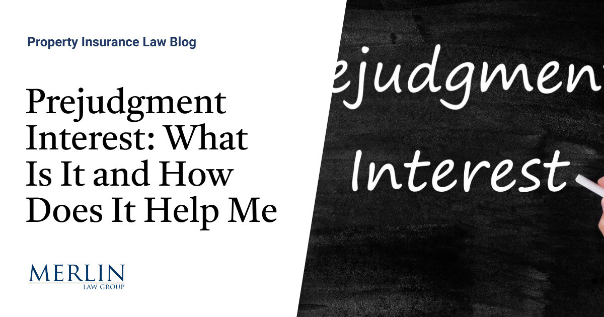 Prejudgment Interest: What Is It and How Does It Help Me?