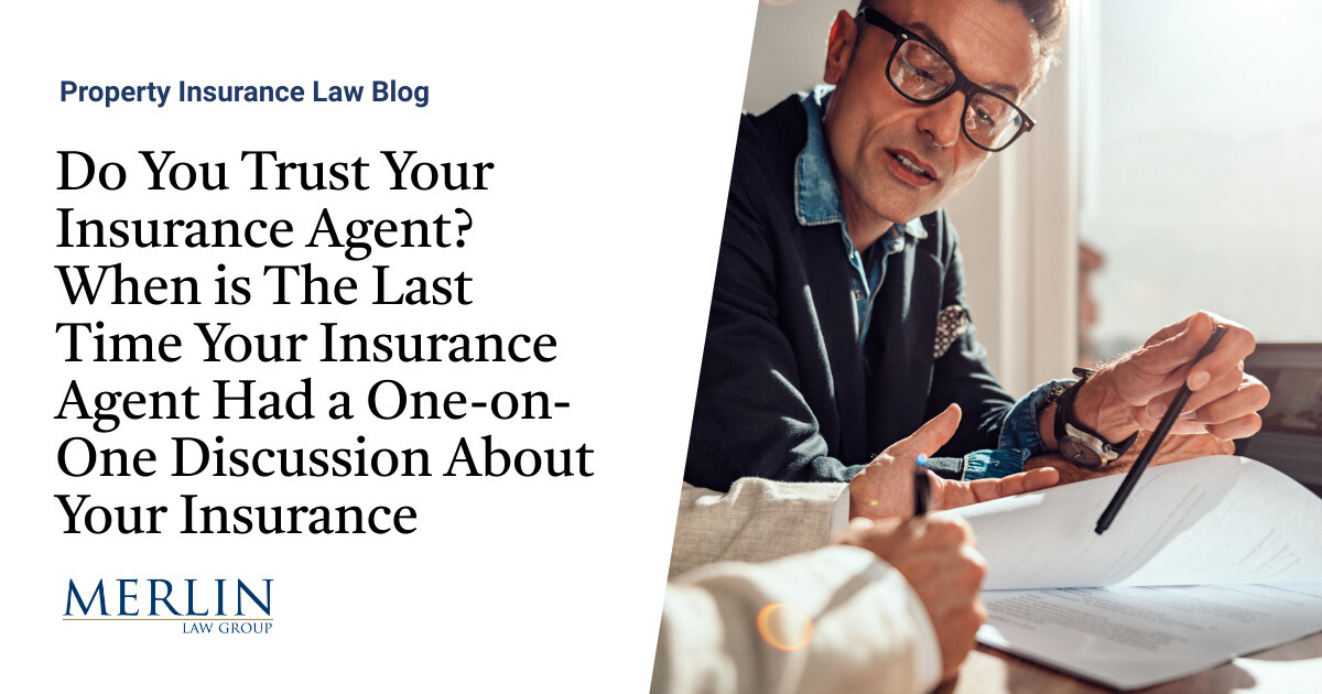 Do You Trust Your Insurance Agent? When is The Last Time Your Insurance ...