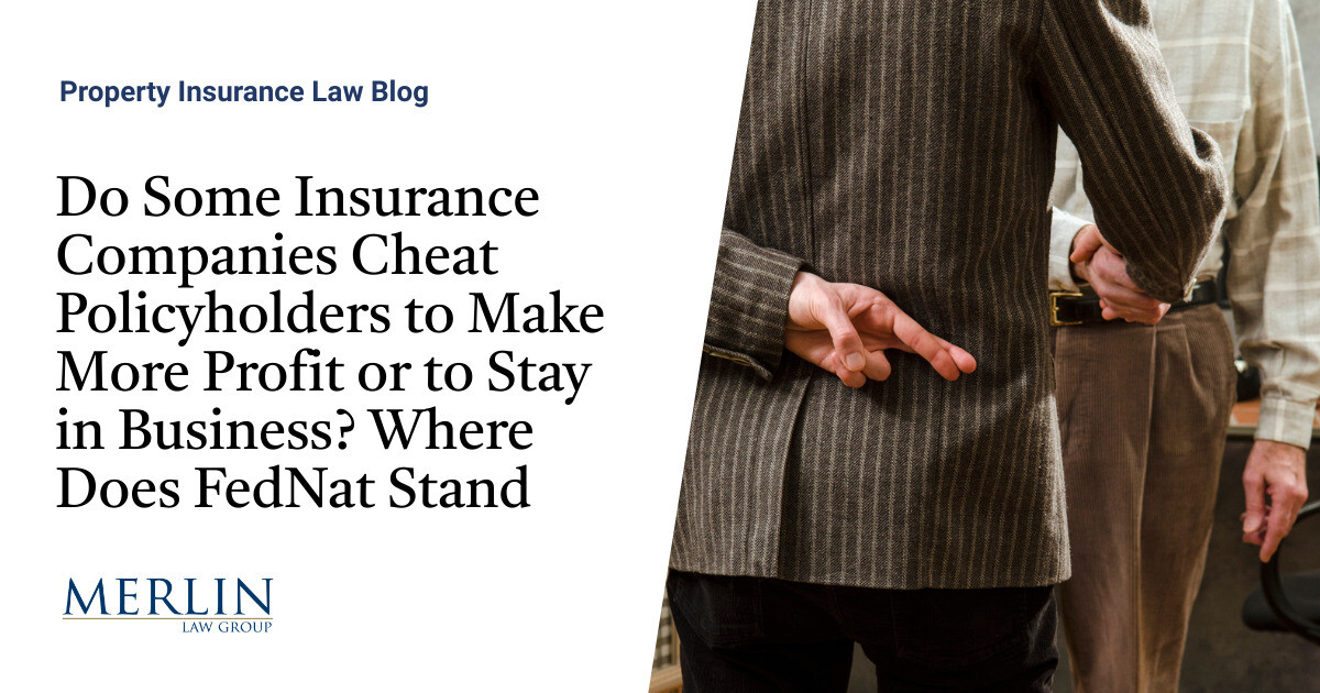 Do Some Insurance Companies Cheat Policyholders to Make More Profit or ...