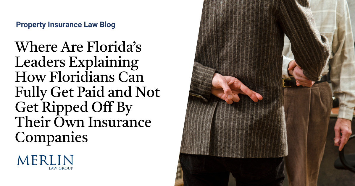 Where Are Florida’s Leaders Explaining How Floridians Can Fully Get ...