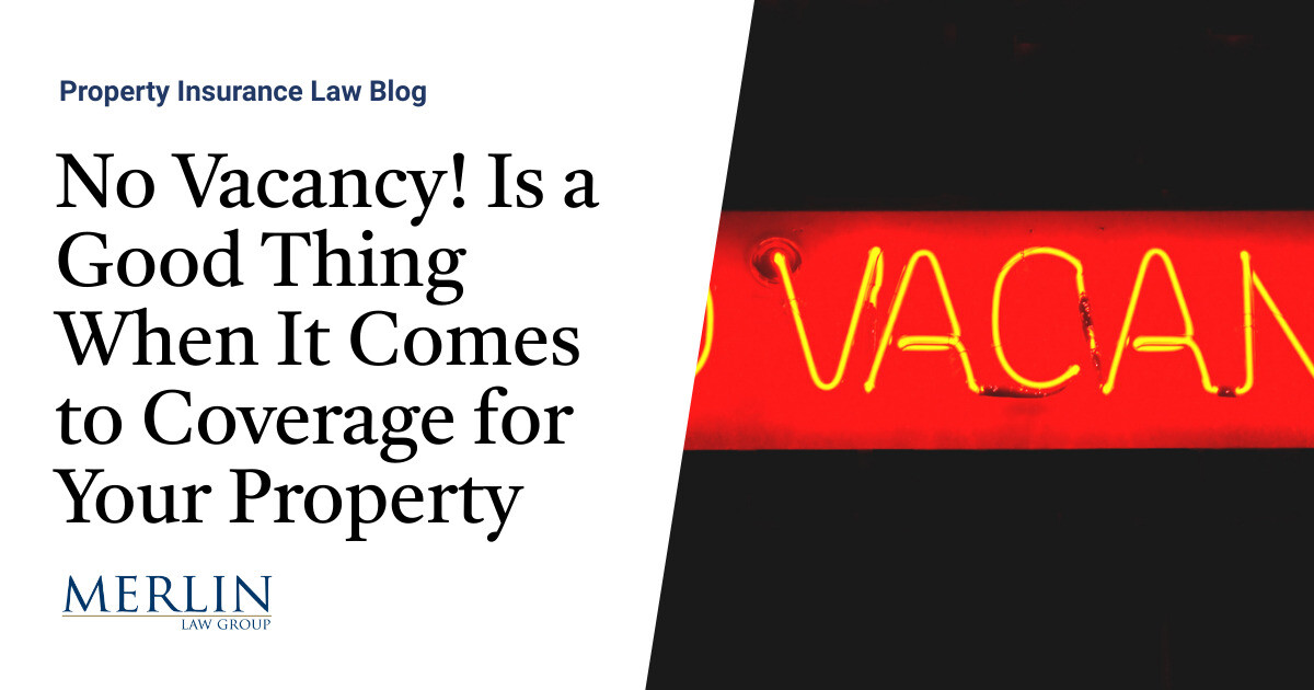complacency no vacancy