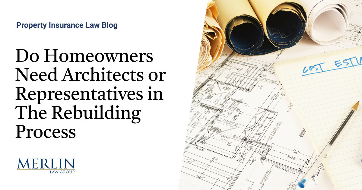 Do Homeowners Need Architects or Representatives in The Rebuilding ...
