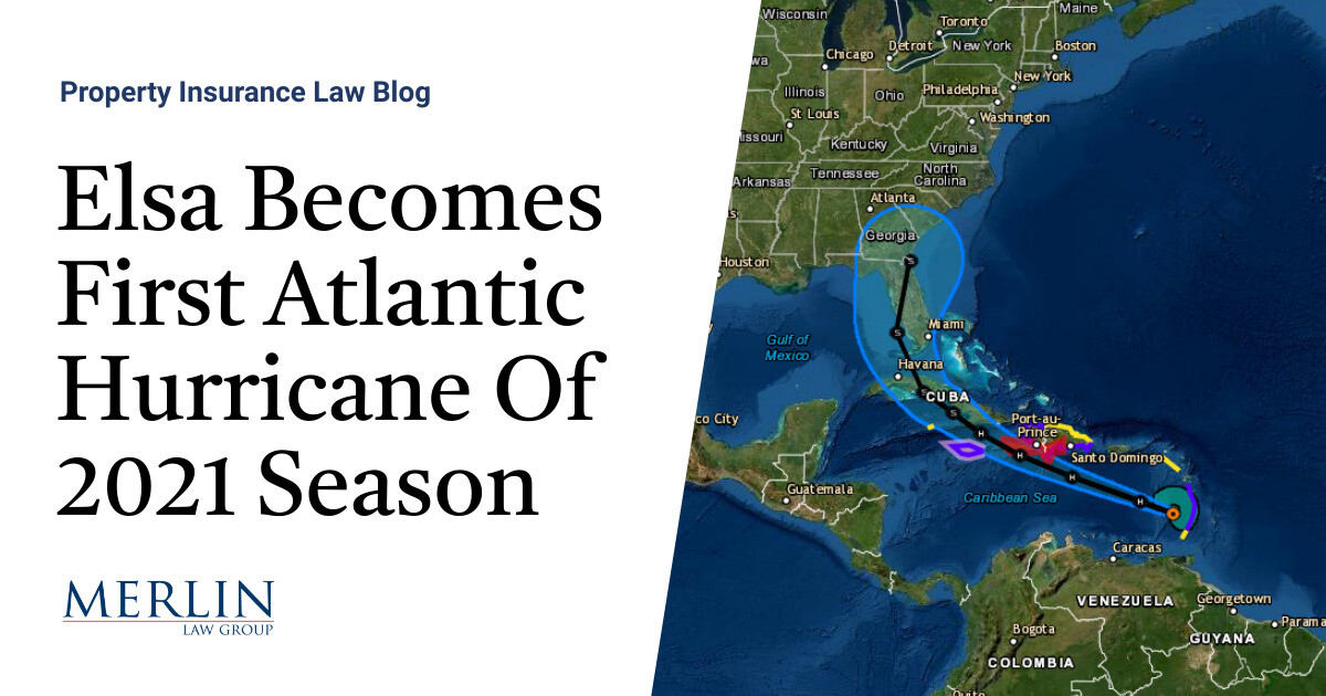 Elsa Becomes First Atlantic Hurricane Of 2021 Season | Property ...