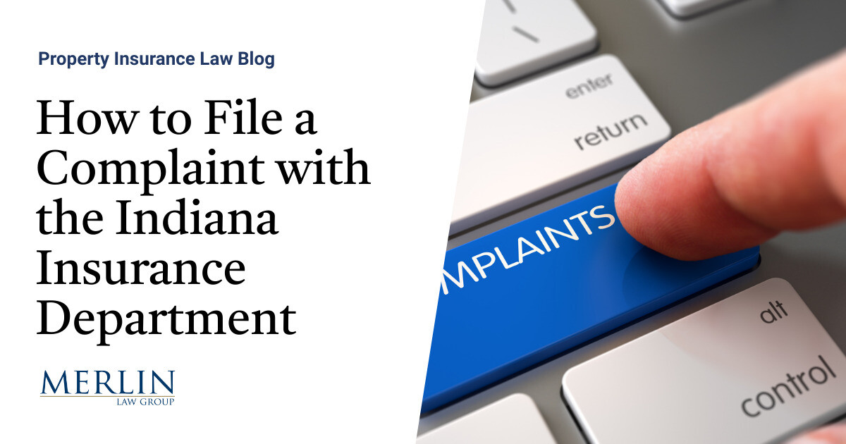 How to File a Complaint with the Indiana Insurance Department ...