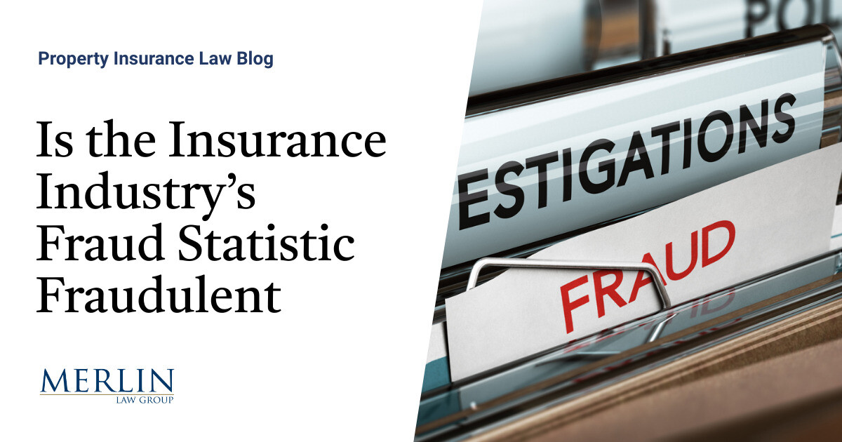 Is the Insurance Industry’s Fraud Statistic Fraudulent? | Property ...