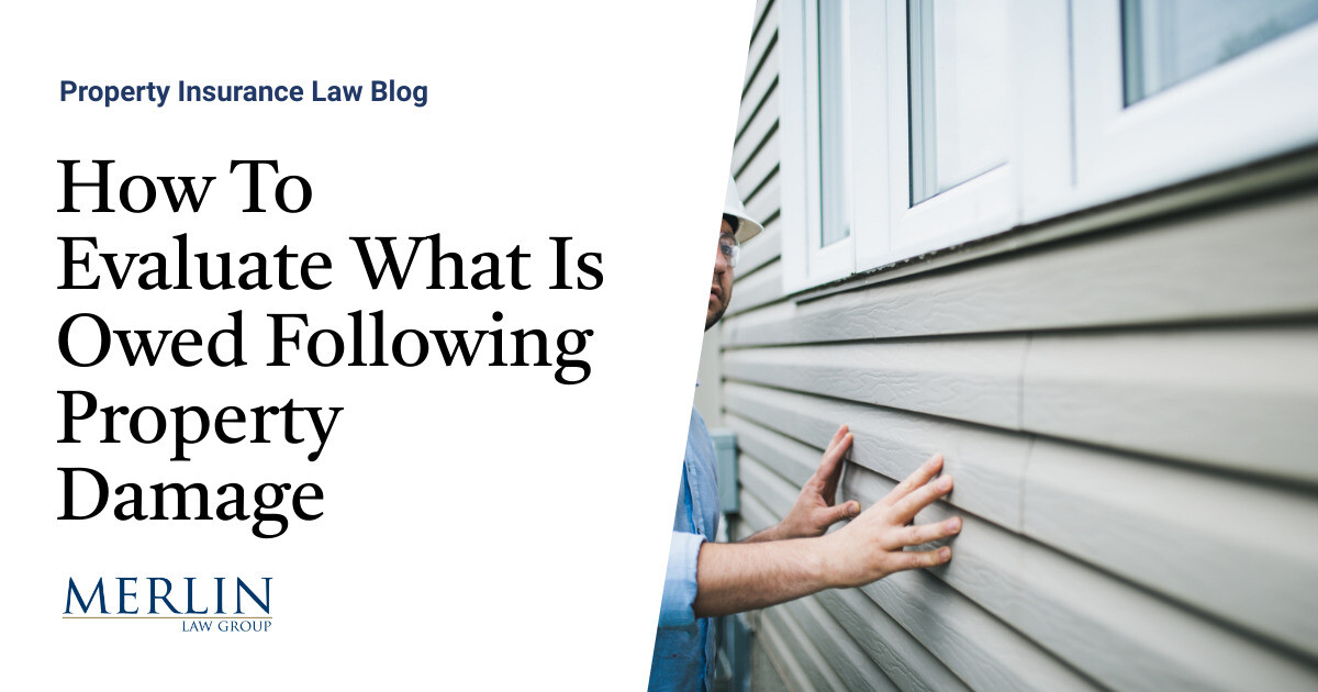 How To Evaluate What Is Owed Following Property Damage | Property ...