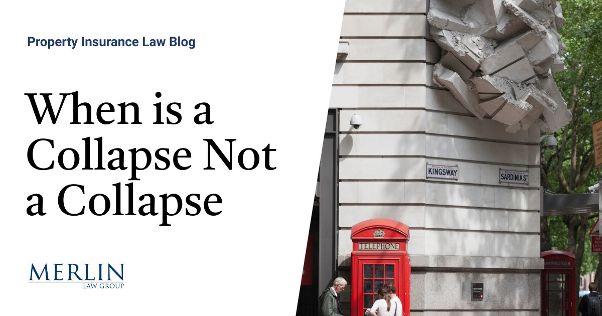 When is a Collapse Not a Collapse? The Importance of Proving Damages ...