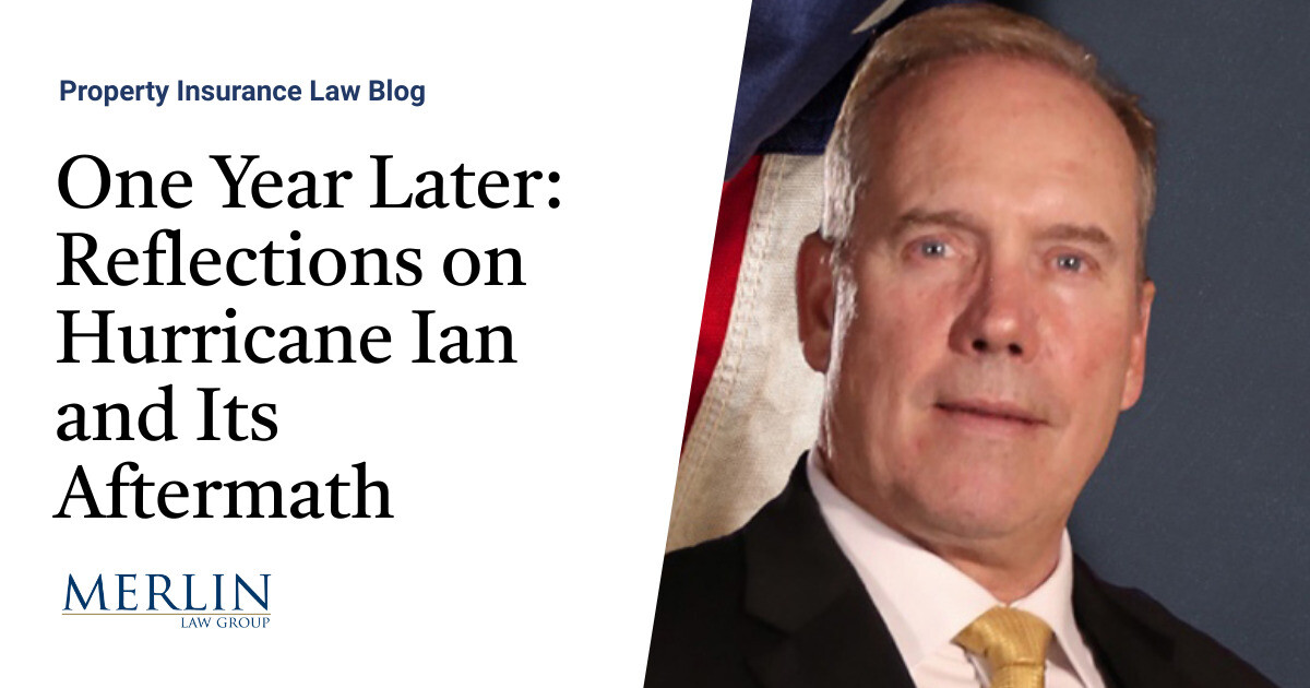 One Year Later: Reflections on Hurricane Ian and Its Aftermath ...