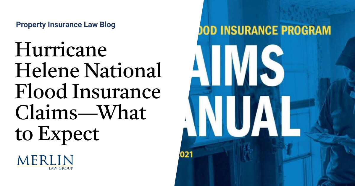 Hurricane Helene Nationwide Flood Insurance coverage Claims—What to ...