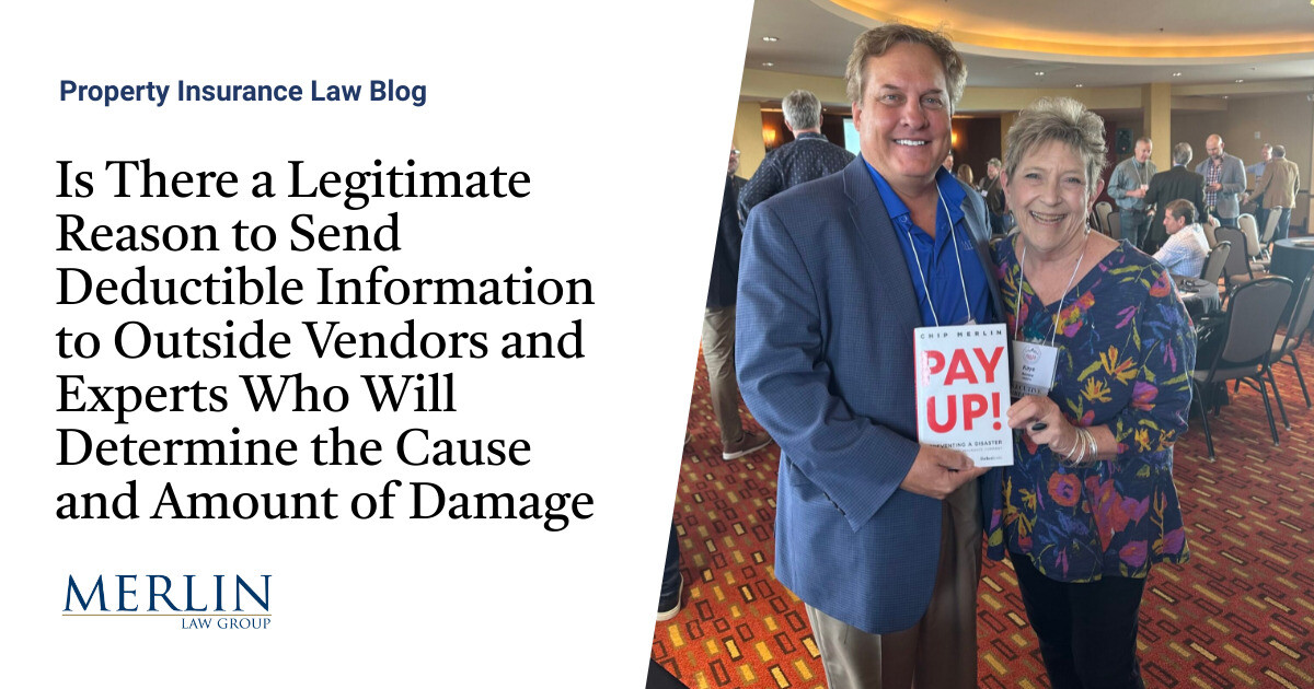 Is There a Legitimate Reason to Send Deductible Information to Outside ...