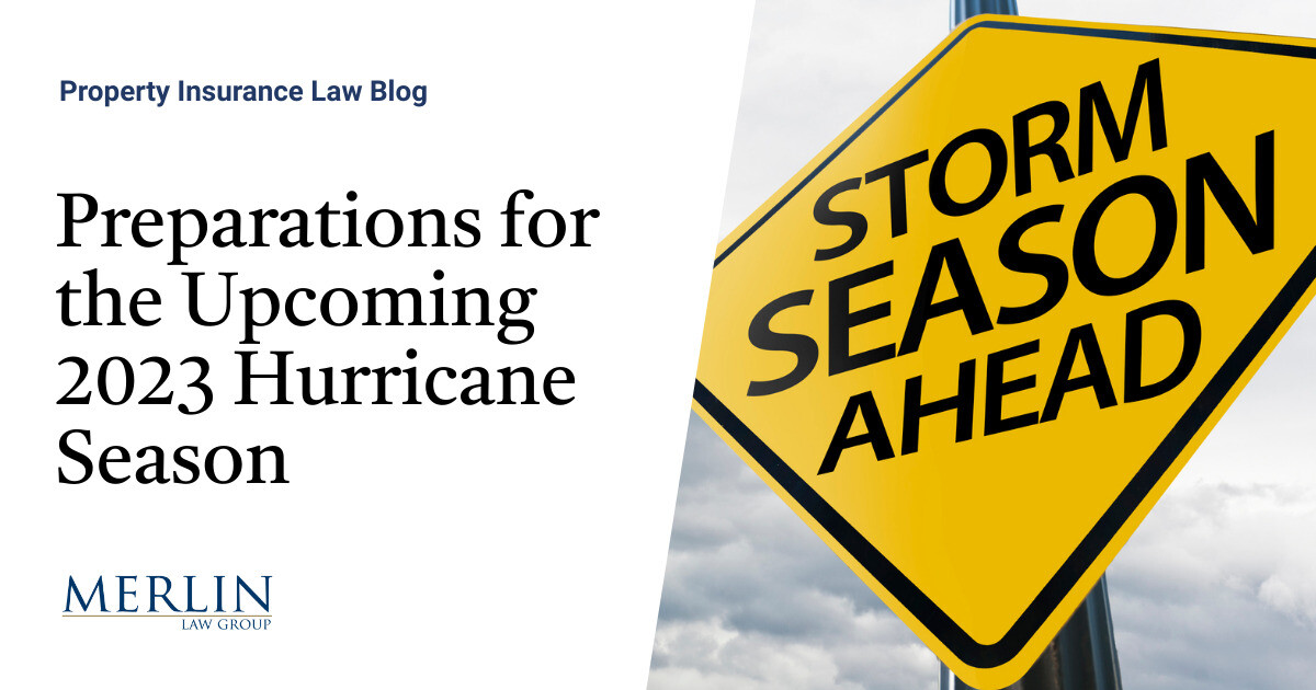 Preparations for the Upcoming 2023 Hurricane Season | Property ...