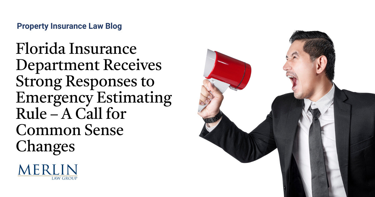 Florida Insurance Department Receives Strong Responses to Emergency ...