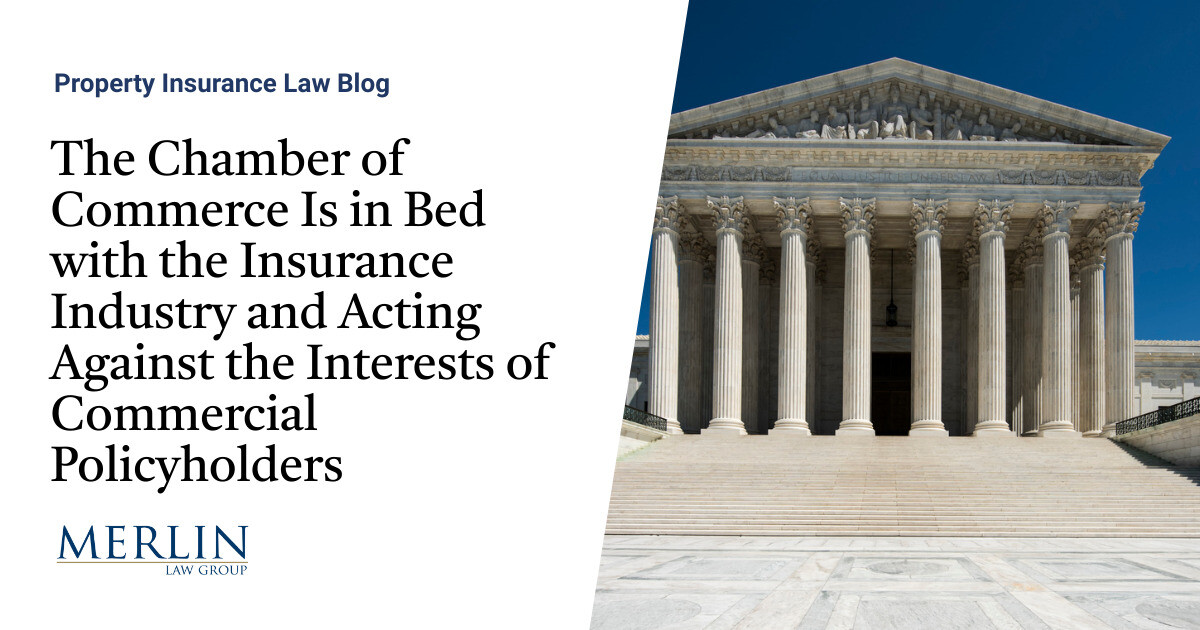 The Chamber of Commerce Is in Bed with the Insurance Industry and ...