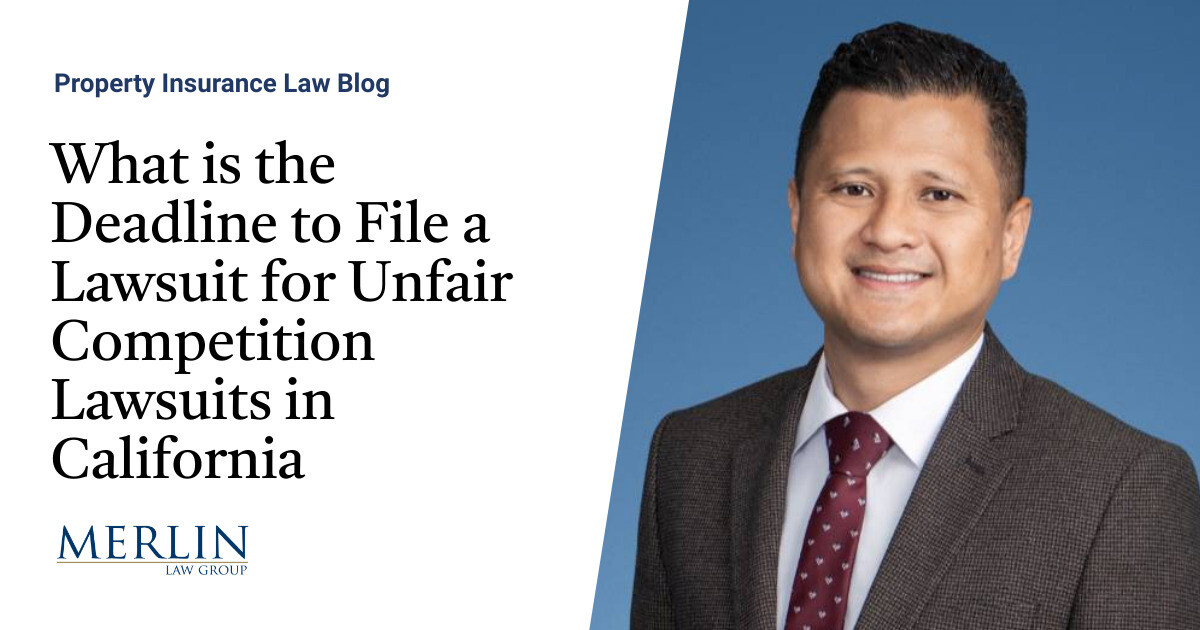 What is the Deadline to File a Lawsuit for Unfair Competition Lawsuits ...