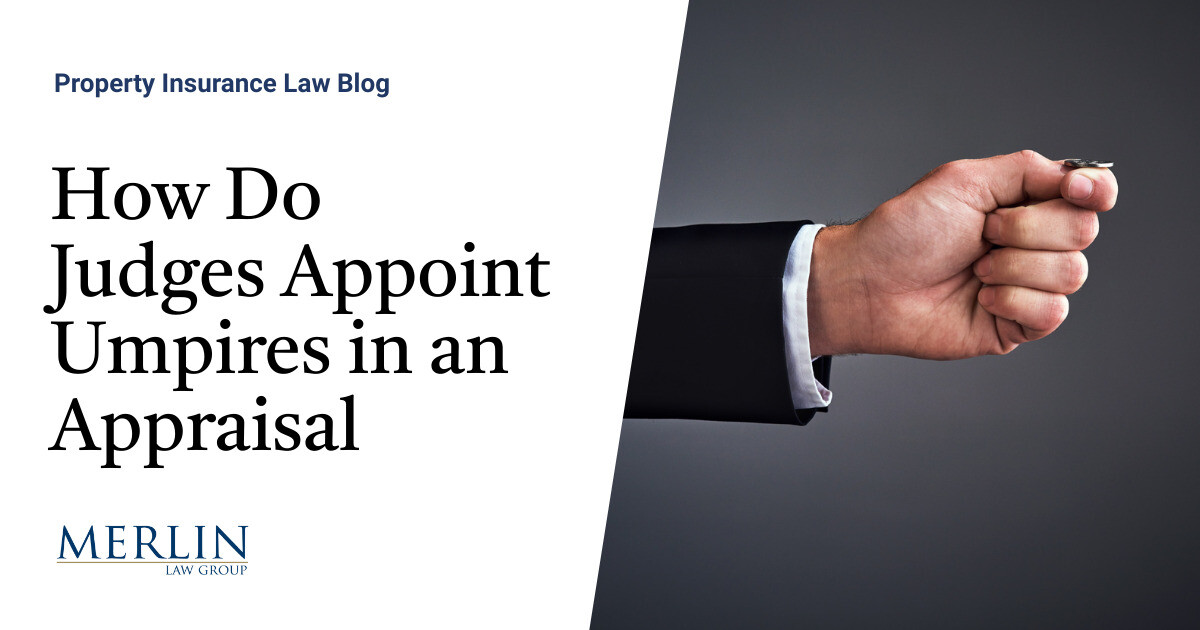 How Do Judges Appoint Umpires in an Appraisal? A Case Example from ...