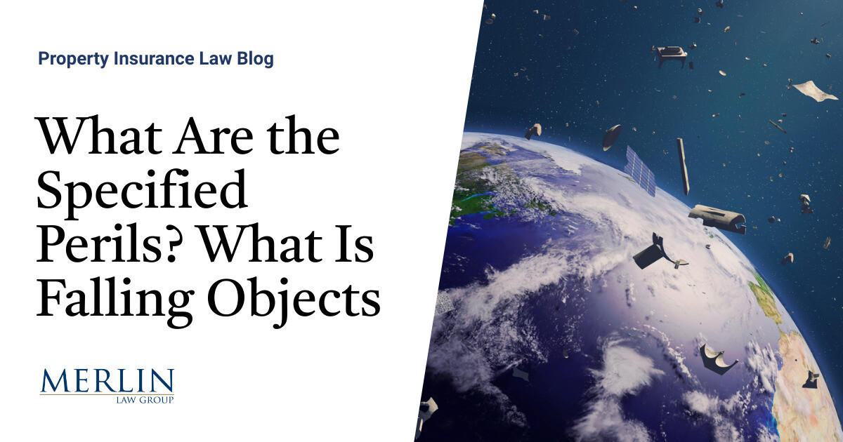 What Are the Specified Perils? What Is Falling Objects? | Property ...