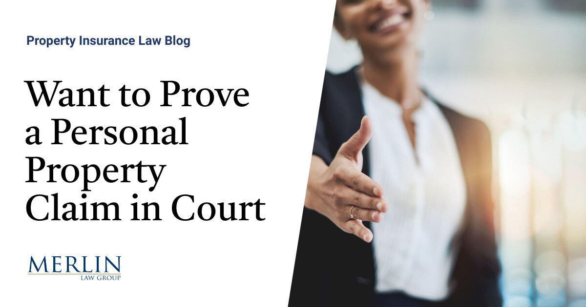 Want to Prove a Personal Property Claim in Court? Pick the Right Lawyer ...