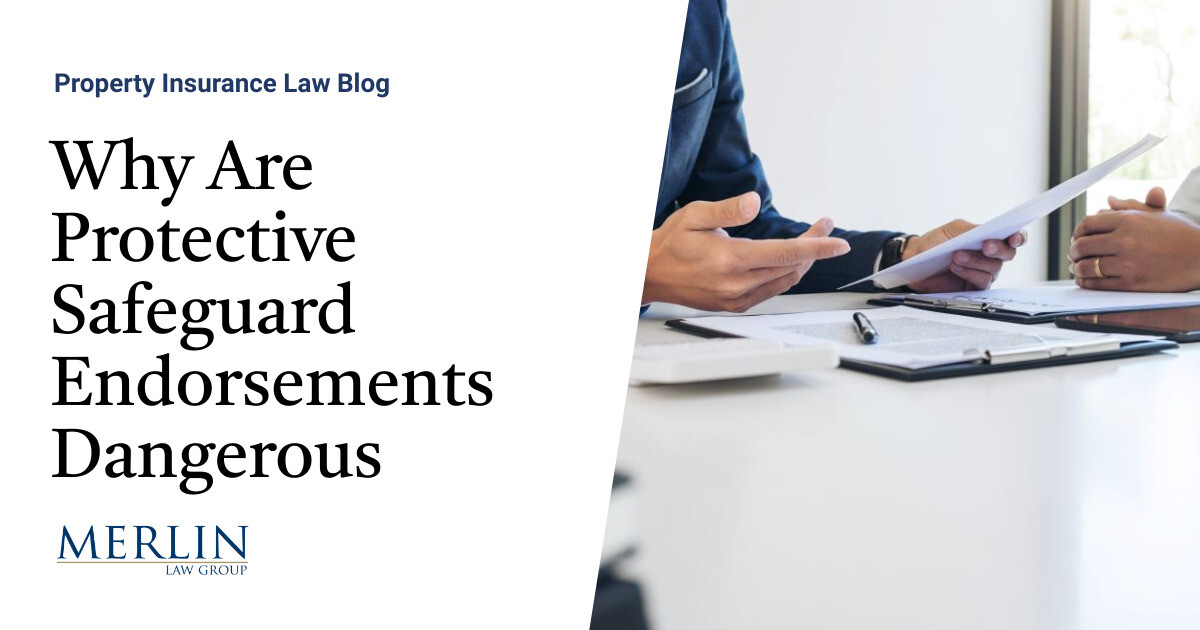 Why Are Protective Safeguard Endorsements Dangerous? An Insurance Agent ...