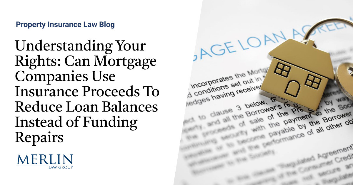 Understanding Your Rights: Can Mortgage Companies Use Insurance ...