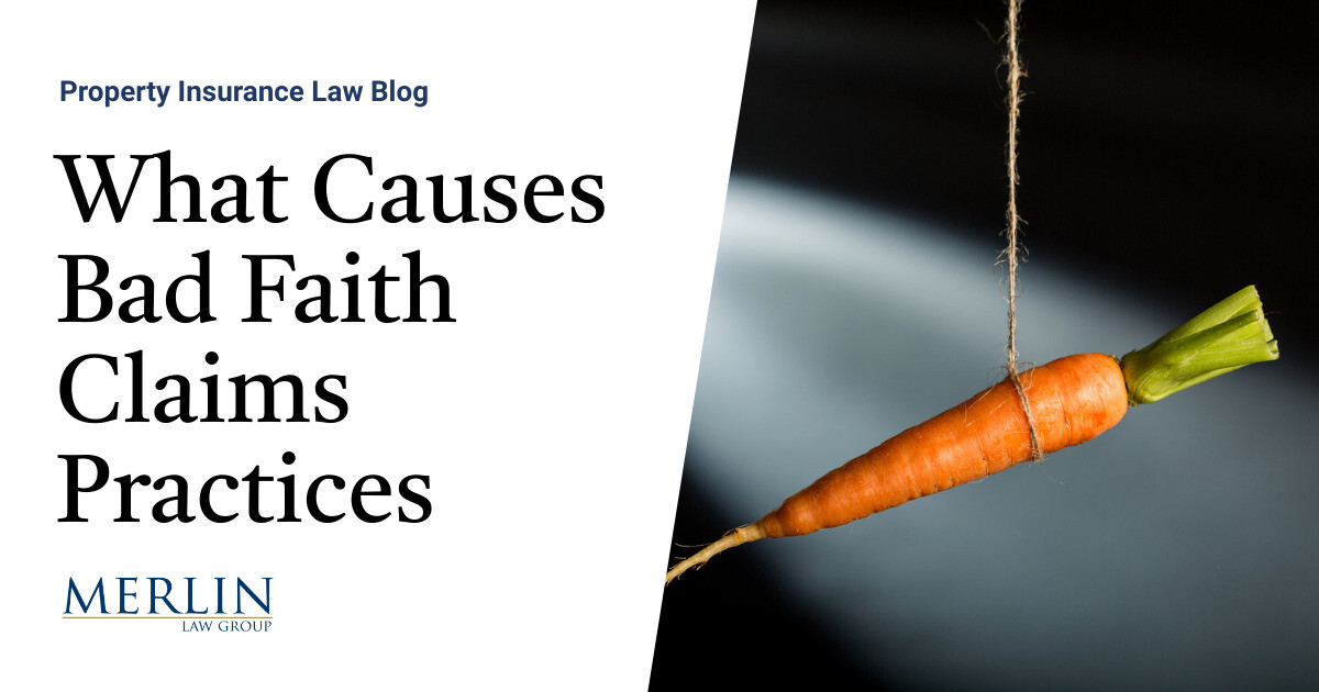 What Causes Bad Faith Claims Practices? One Reason Is Financial ...