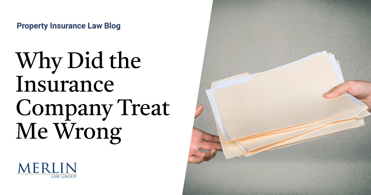 Why Did the Insurance Company Treat Me Wrong? Discovery Into Internal ...