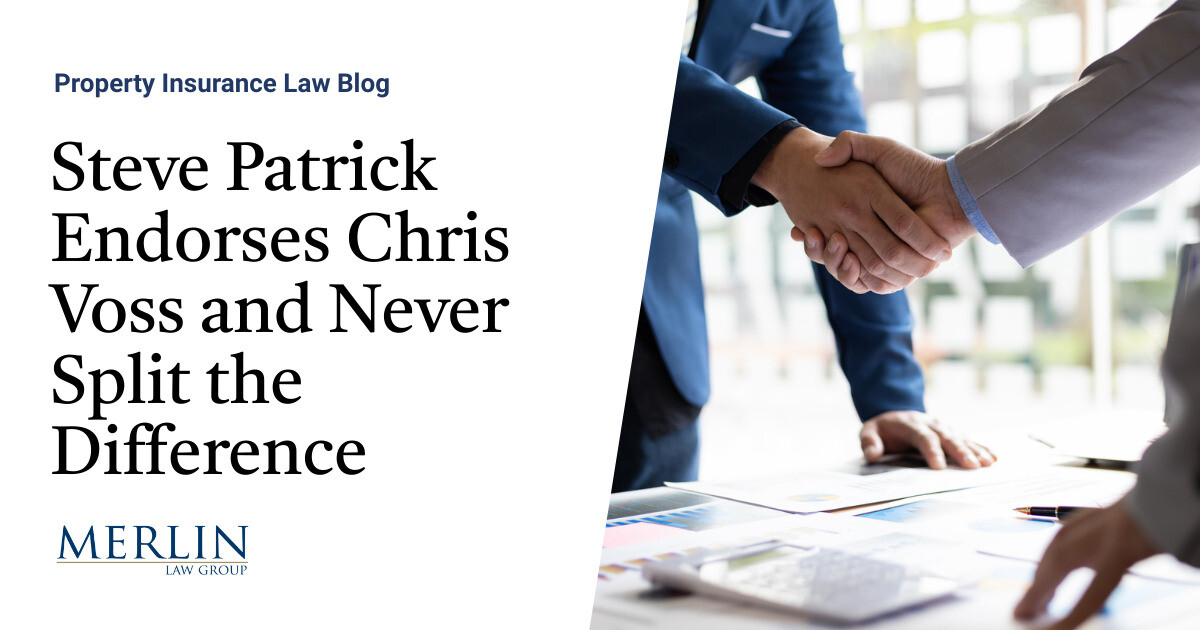 Steve Patrick Endorses Chris Voss and Never Split the Difference ...