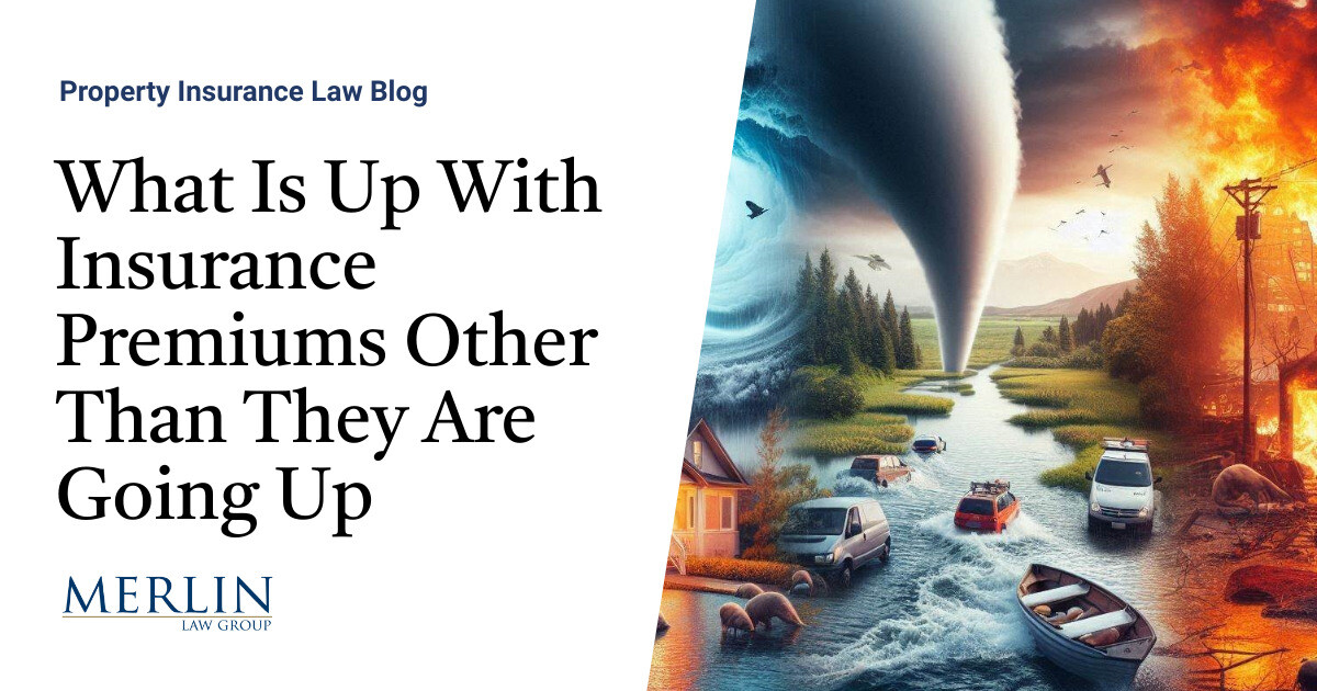 What Is Up With Insurance Premiums Other Than They Are Going Up ...