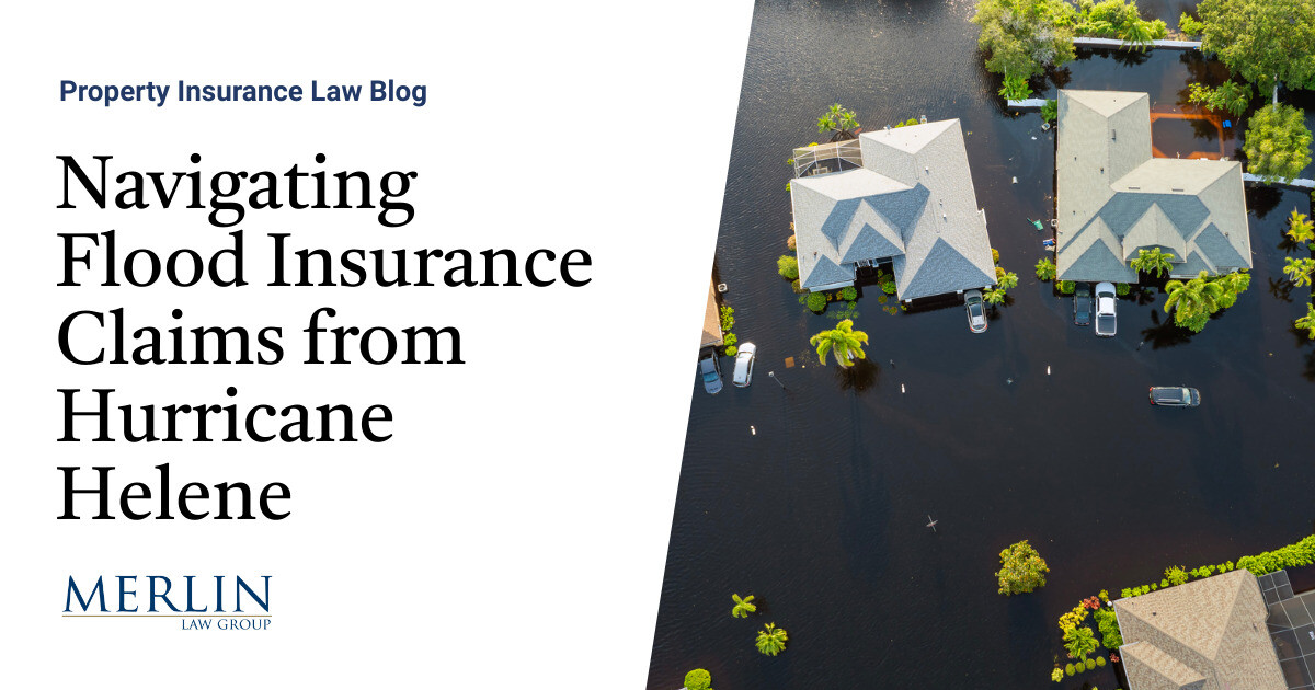 Navigating Flood Insurance Claims from Hurricane Helene | Property ...