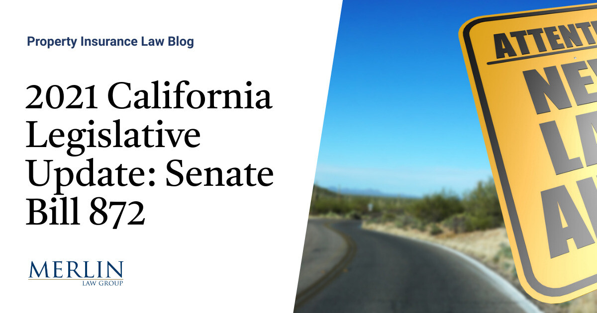 2021 California Legislative Update: Senate Bill 872 | Property ...