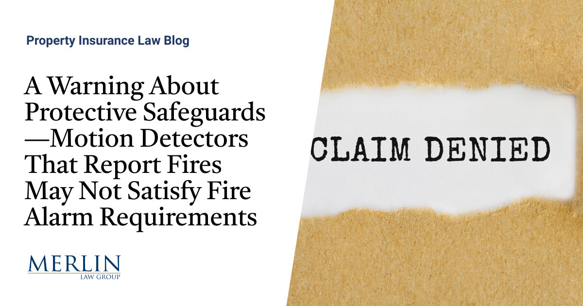A Warning About Protective Safeguards—Motion Detectors That Report ...