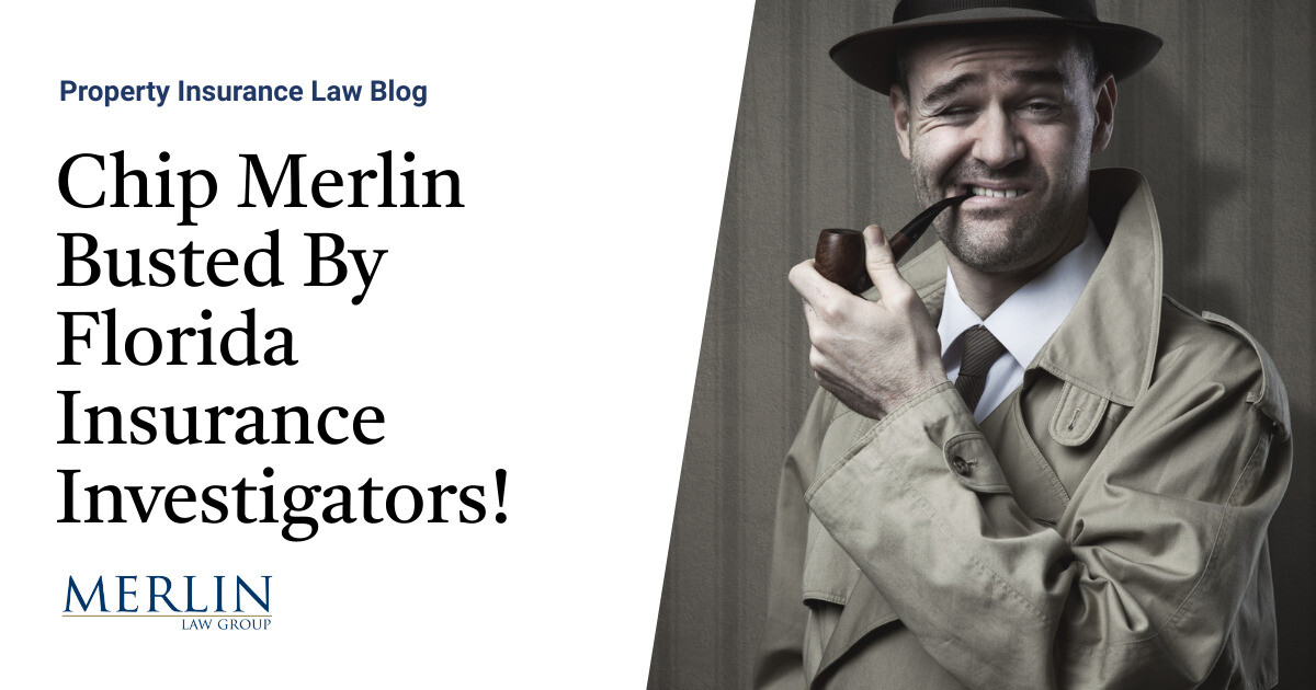 Chip Merlin Busted By Florida Insurance Investigators! | Property ...