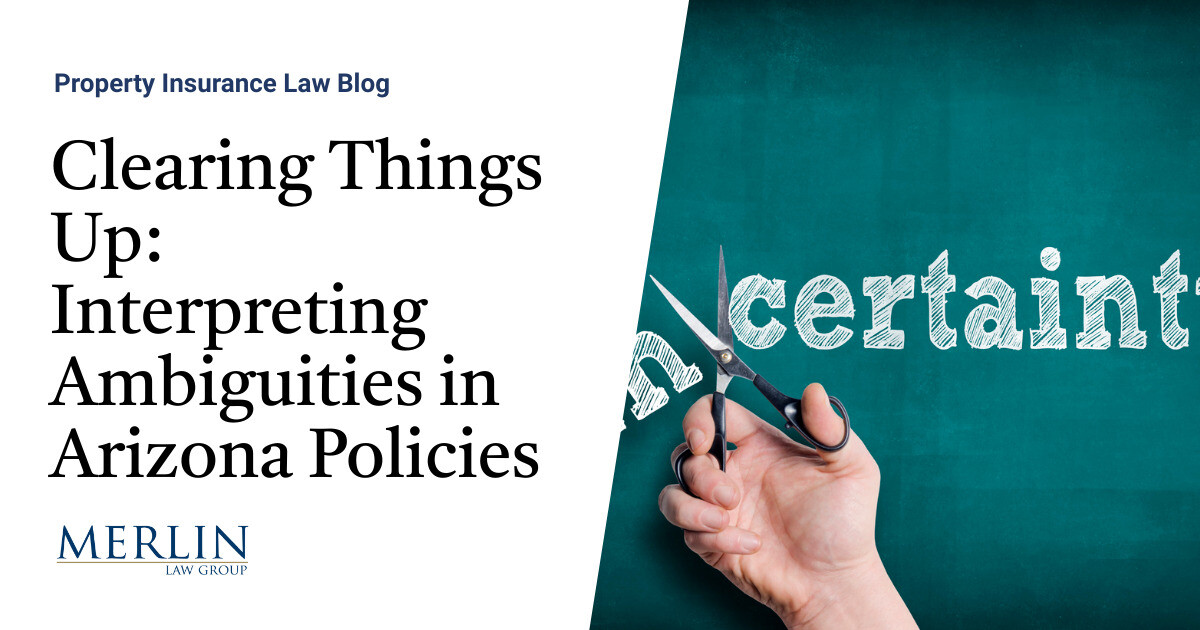 Clearing Things Up: Interpreting Ambiguities in Arizona Policies ...