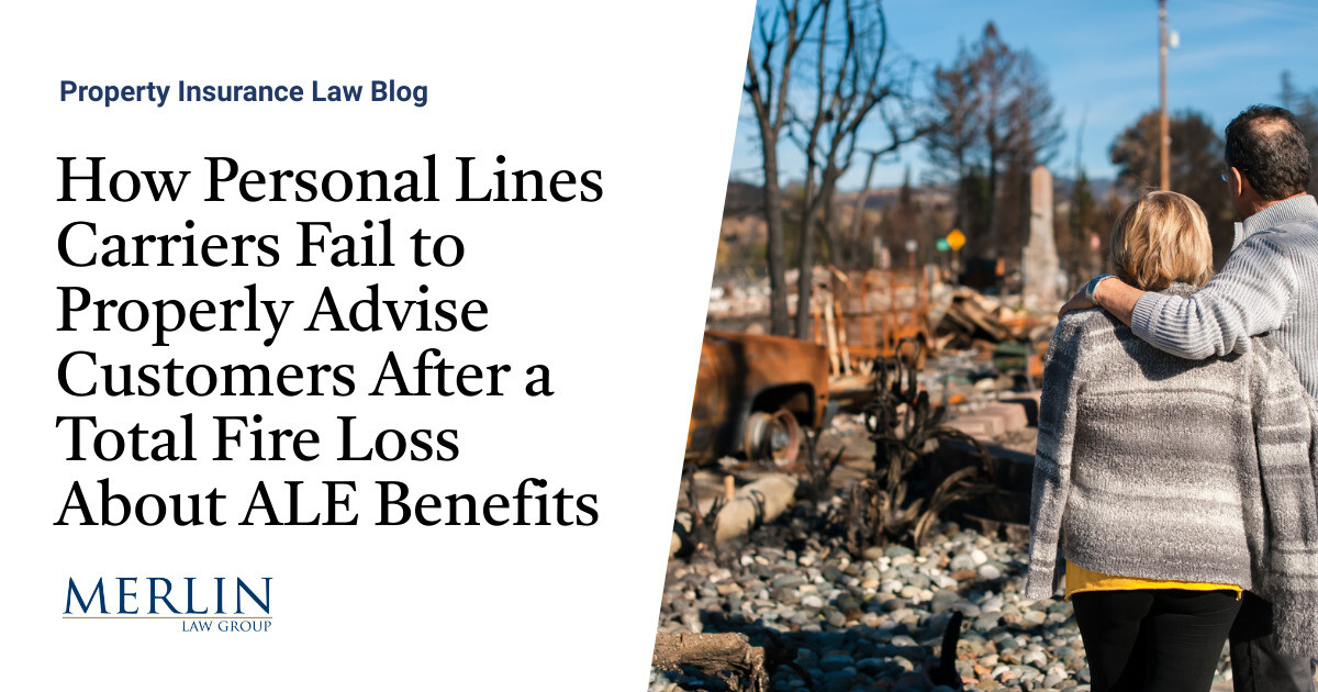 How Personal Lines Carriers Fail to Properly Advise Customers After a ...
