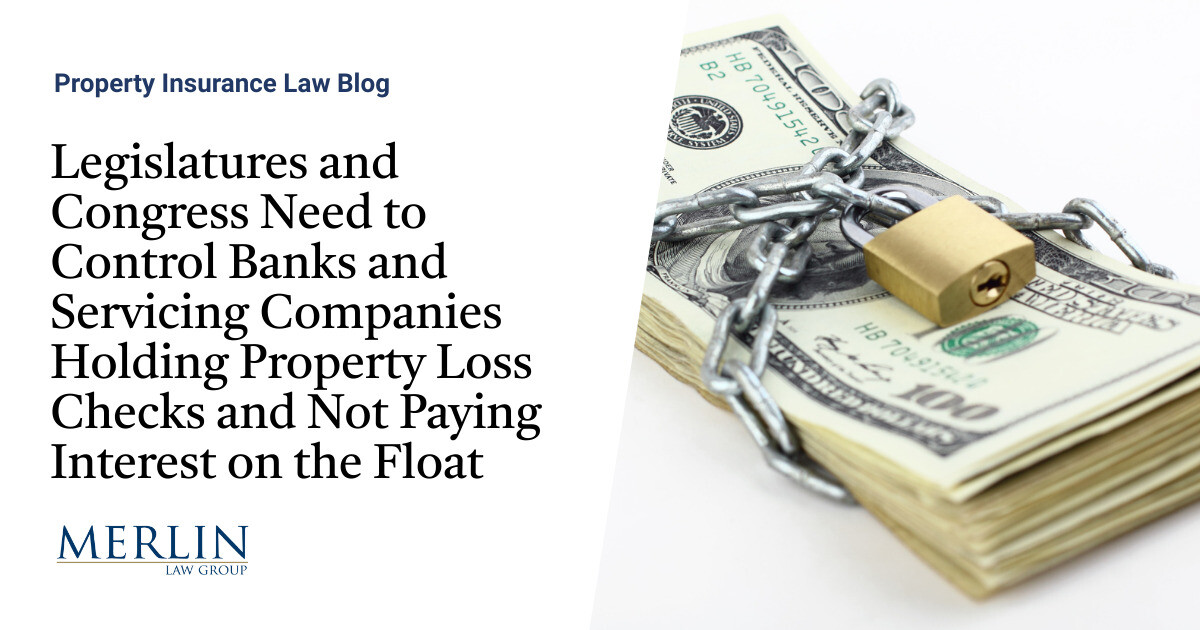 Legislatures and Congress Need to Control Banks and Servicing Companies ...