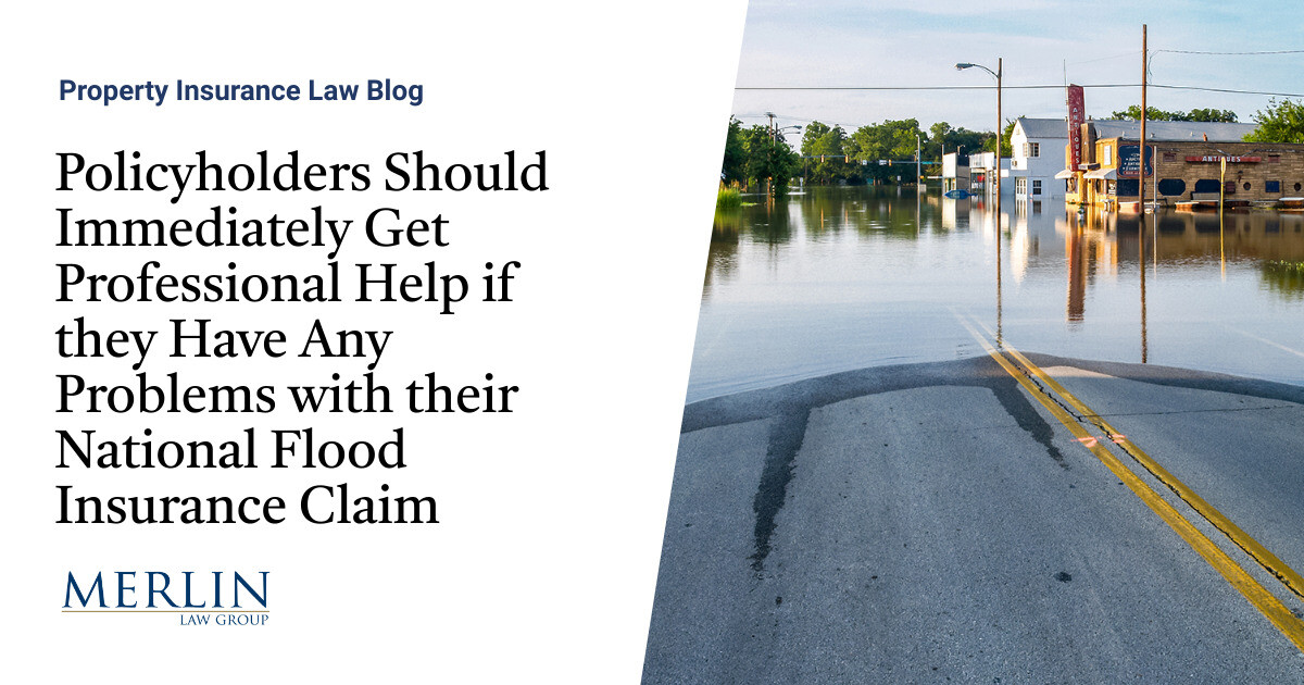 Policyholders Should Immediately Get Professional Help if they Have Any ...