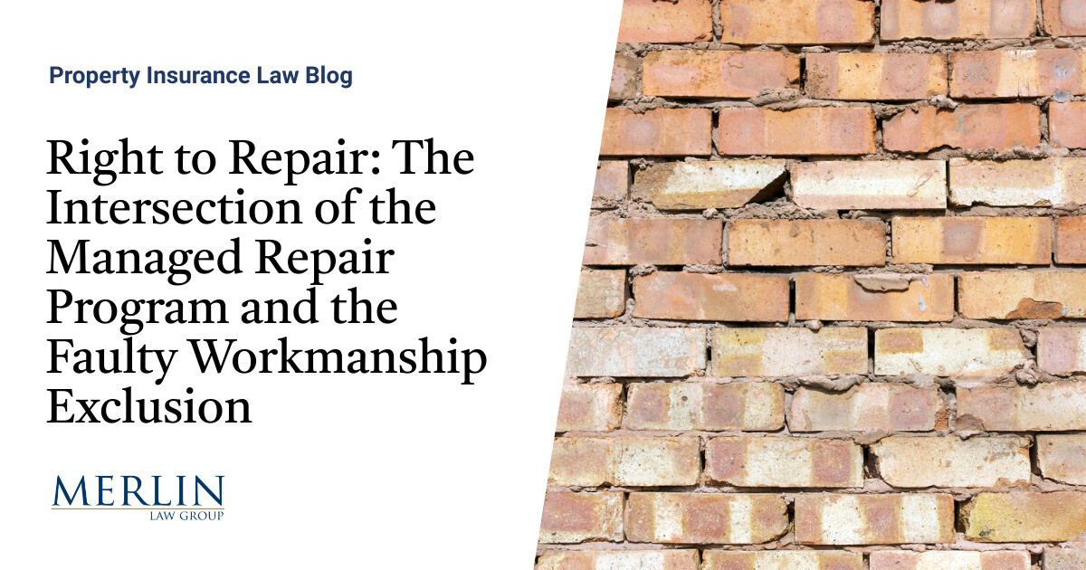 Right to Repair: The Intersection of the Managed Repair Program and the ...