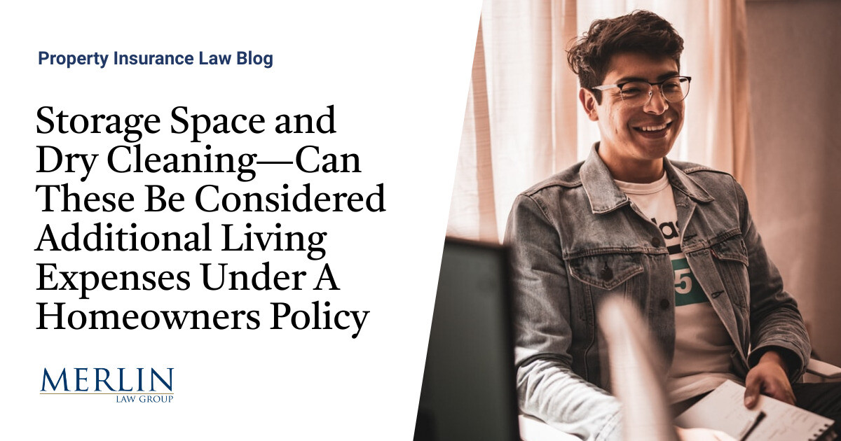 Storage Space and Dry Cleaning—Can These Be Considered Additional ...