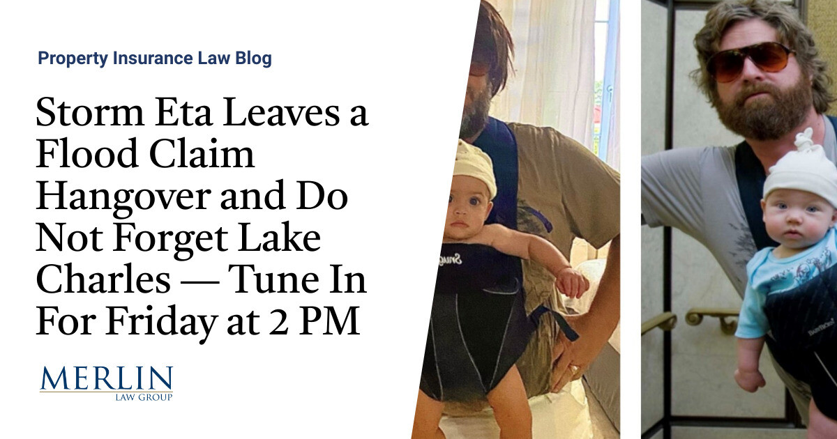 Storm Eta Leaves a Flood Claim Hangover and Do Not Forget Lake Charles — Tune In For Friday at 2 ...