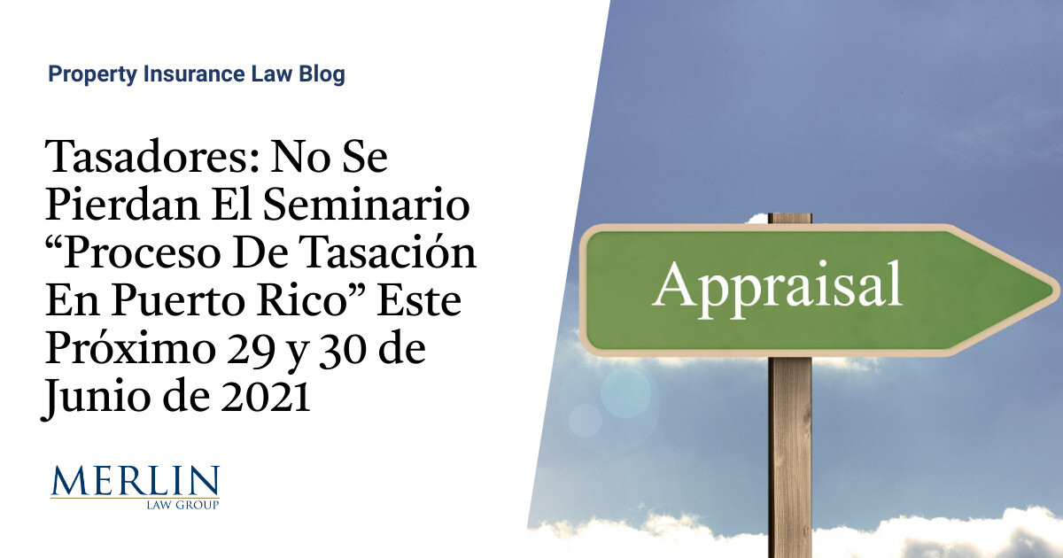 Tasadores: No Se Pierdan El Seminario “Proceso De Tasación En Puerto ...