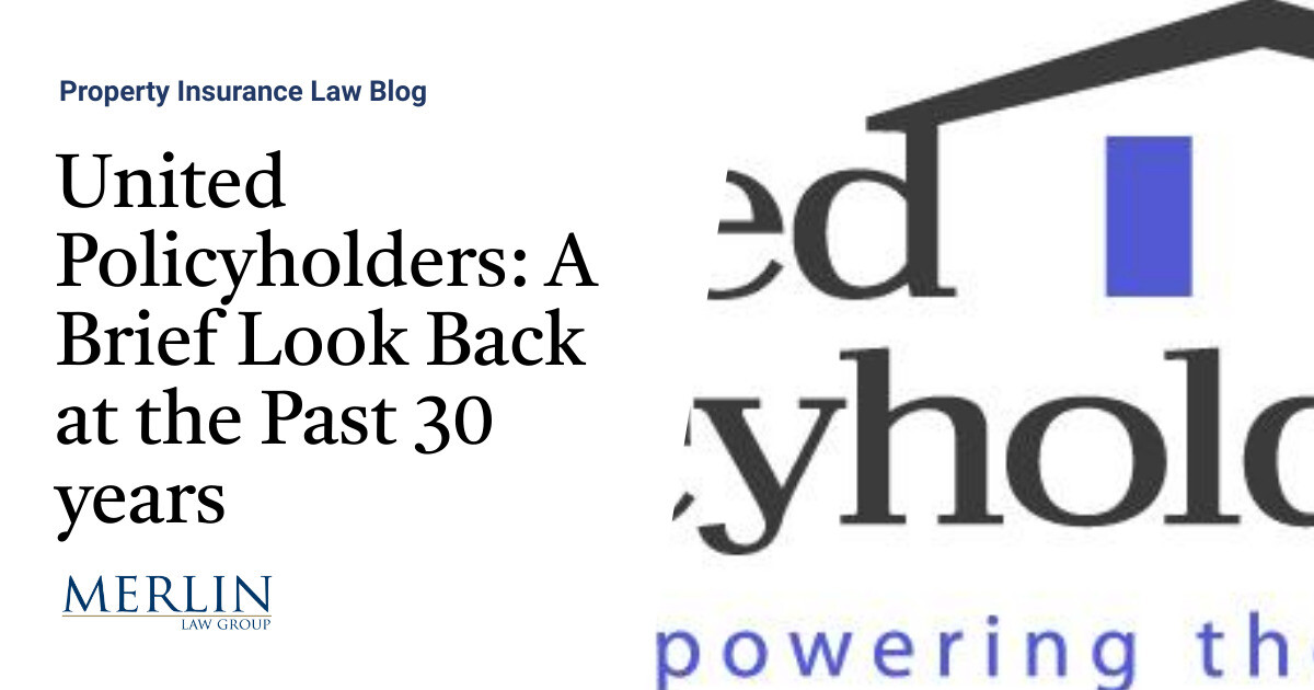 United Policyholders: A Brief Look Back at the Past 30 years | Property ...
