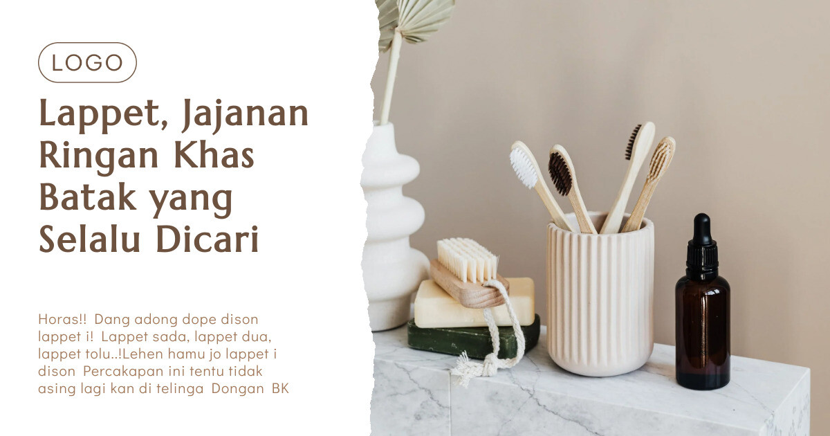 Lappet, Jajanan Ringan Khas Batak yang Selalu Dicari – BATAKKEREN